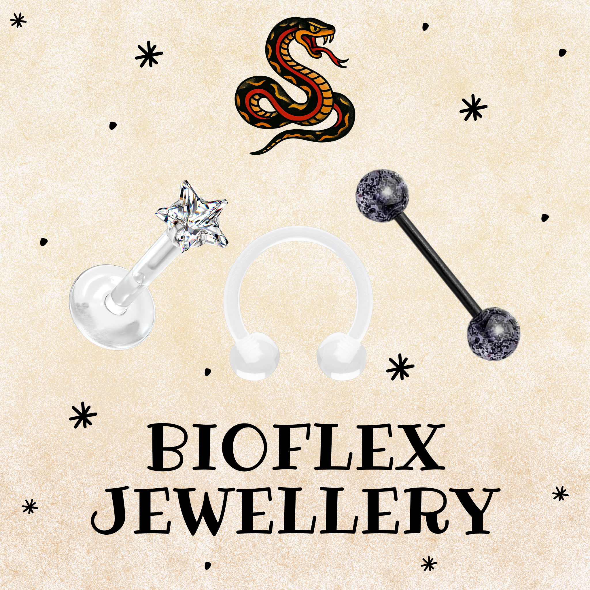 BioFlex / PTFE Body Jewellery | Shop Now – Cherry Body Jewellery
